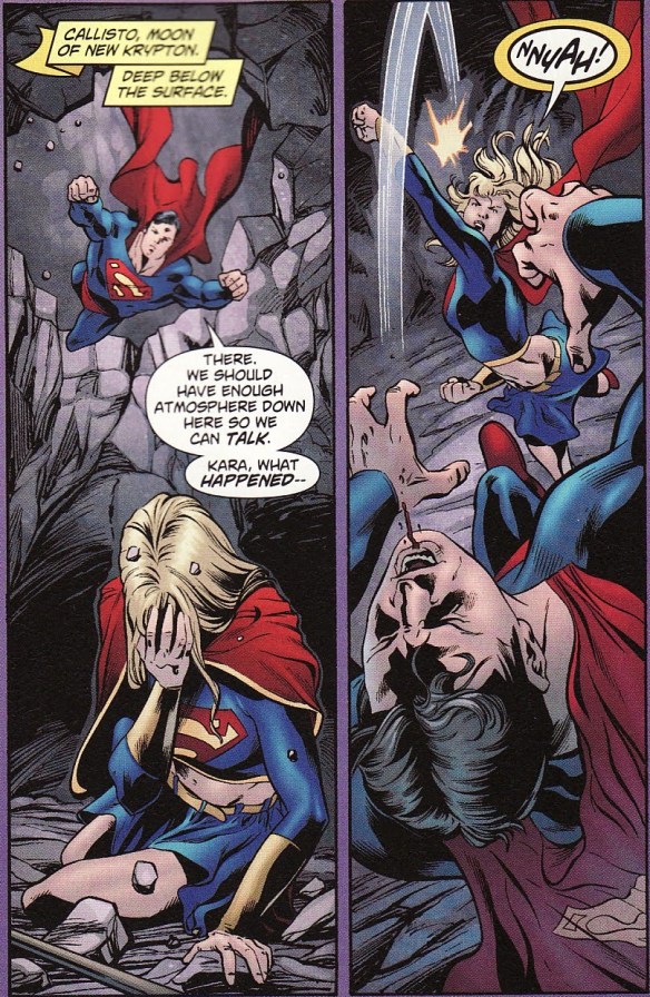 Superman vs Supergirl | DReager1.com