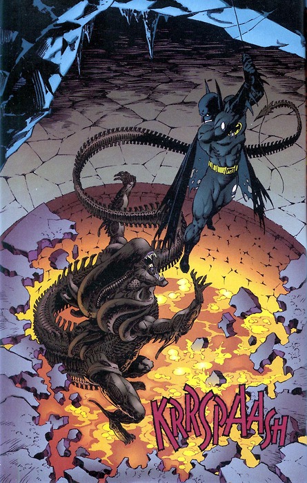 Batman vs Alien | DReager1.com