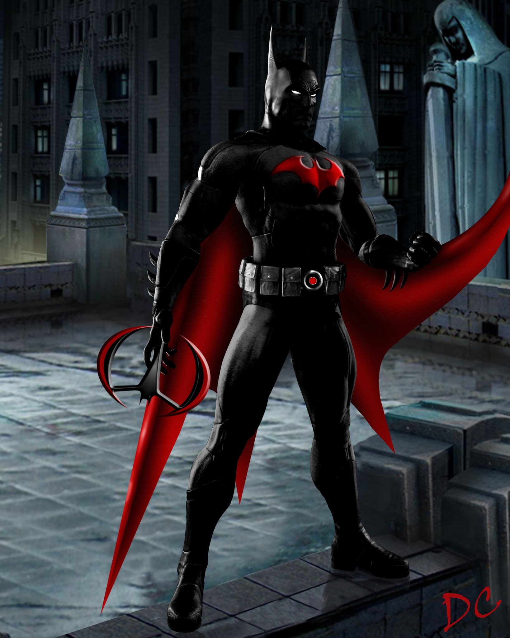 Captain Atom vs Batman Beyond | DReager1.com