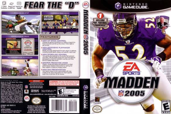 Madden 2005 Review | DReager1.com